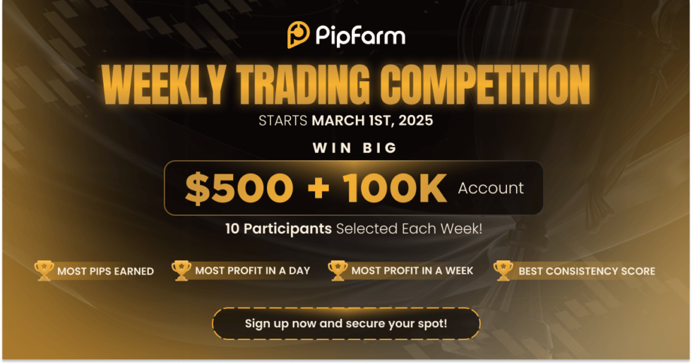 Introducing the PipFarm Weekly Trading Competition - PipFarm